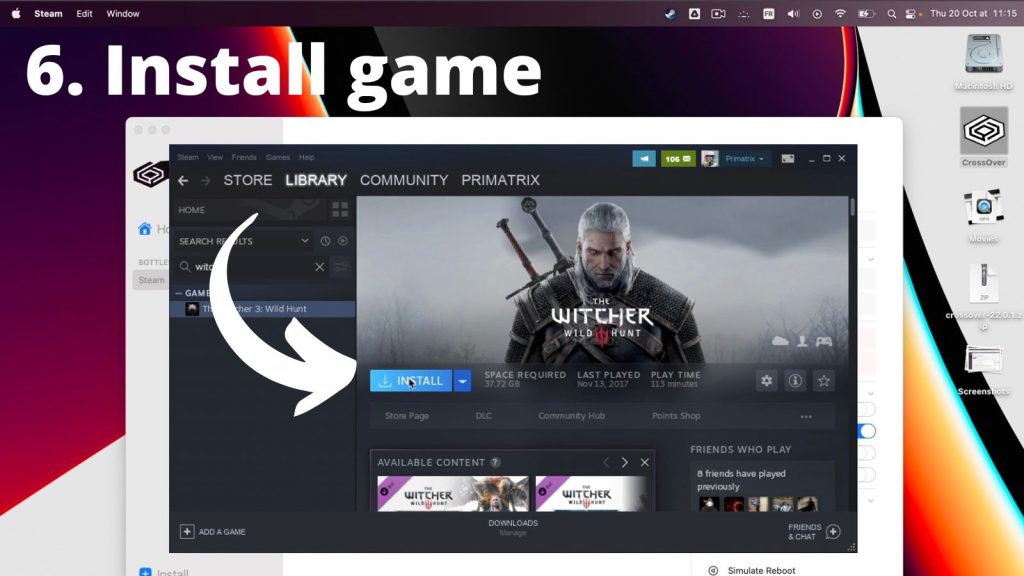 Play Windows games on Mac with CrossOver: Step by step Guide | Mac Gamer HQ